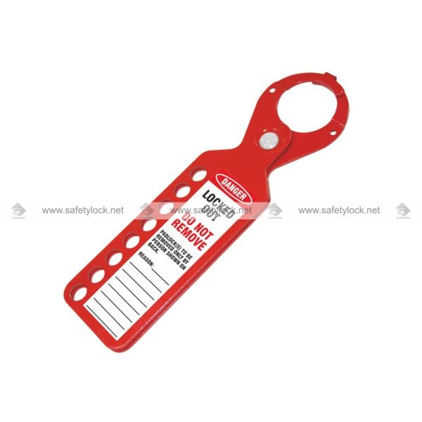 Labelled Lockout Hasp - Tago Labeled Lockout Tagout Hasp