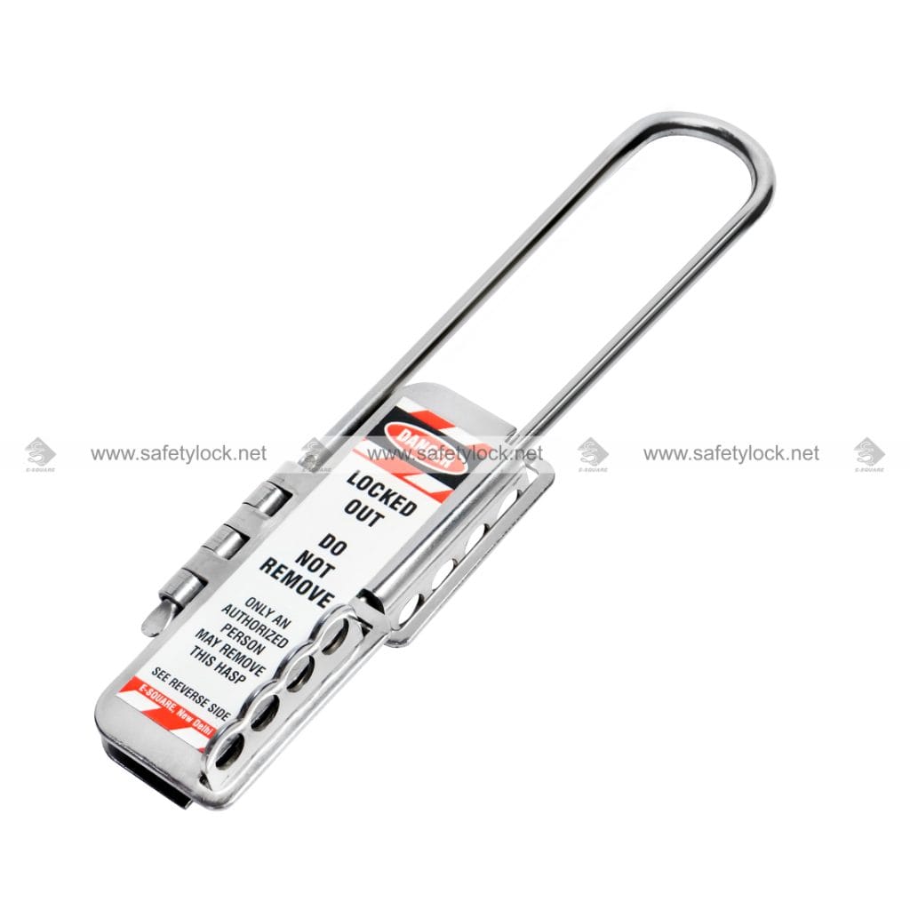 Circular Heavy Duty Hasp for Blind Flange Lockout Devices