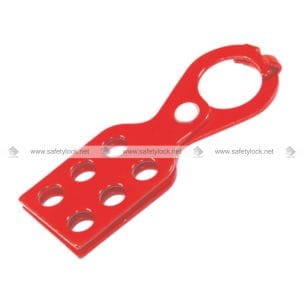 Vinyl Coated Lockout Hasp Small - Red | Lockout Tagout