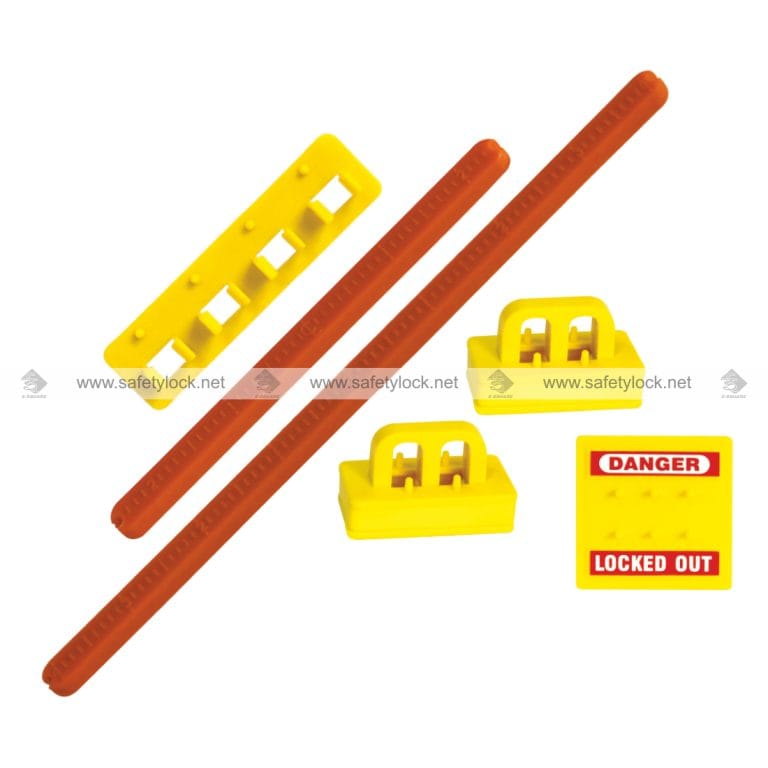 Oversized Push Button Lockout for Large Electrical Push Buttons