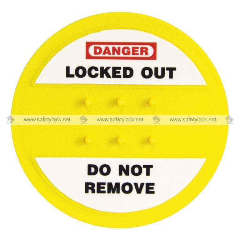 Oversized Push Button Lockout for Large Electrical Push Buttons