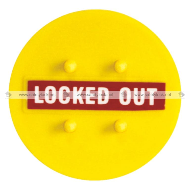 Circular Blocker 38 mm dia - Blocking Bar Lockout Device