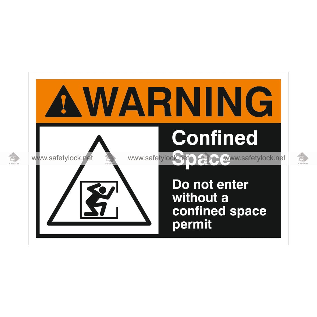 Confined Space Lockout Cover Signs | Customised Signs