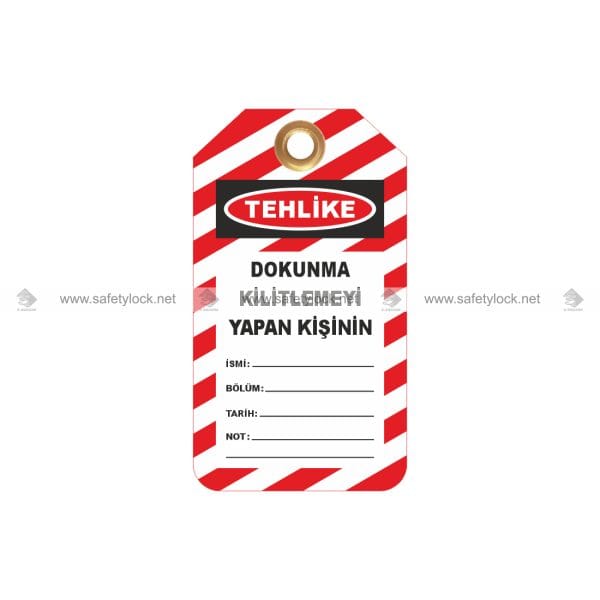 Customised LOTO Tags - Lockout Tags Customisation by E-Square