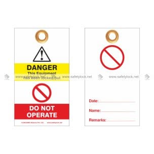 Disposable Lockout Tags Manufacturer - Economy LOTO Tags