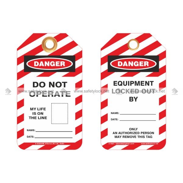 Personalised Tags with Photo - E-Square