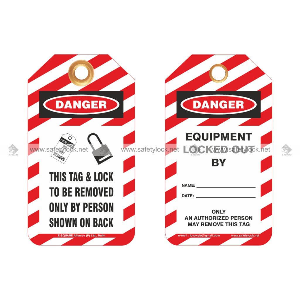 Fire Extinguisher Tag Maintenance Record - Fire Inspection Tag