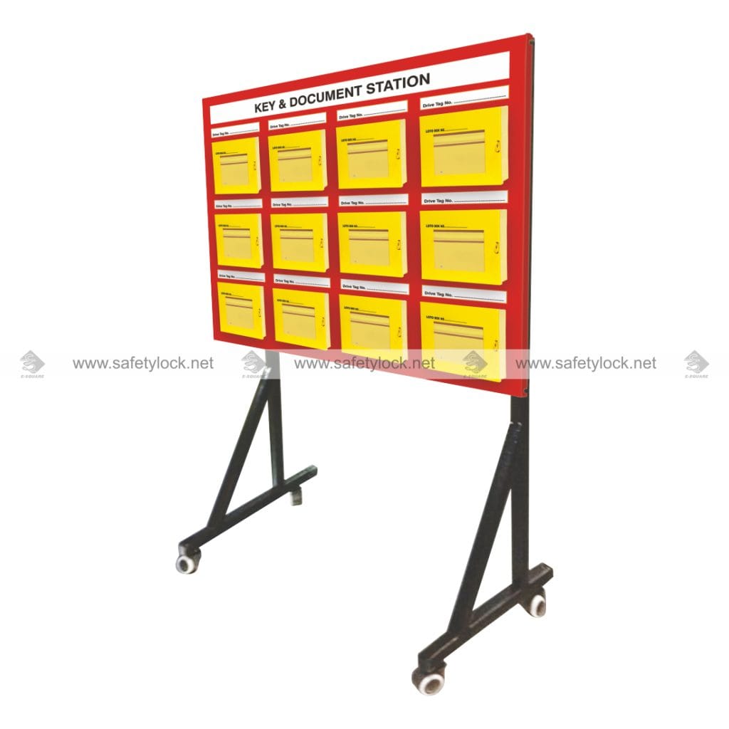 Wall Mounting Lockout Stations for Small Group Lock Mini Box