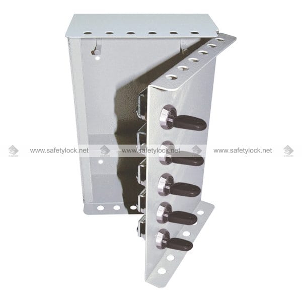 Safety Lockout Box with 5 Keys and 12 Holes | Lockout Tagout