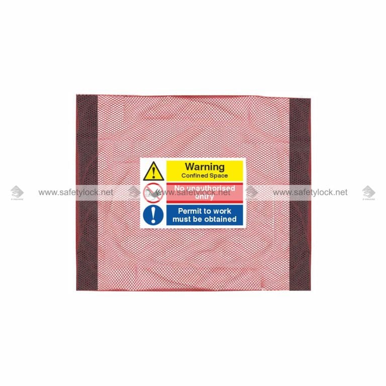 Confined Space Tags - Confined Space Entry Permit (Red Color)