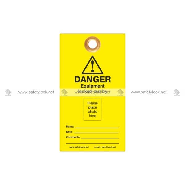 Laminated Lockout Tags - Liner Protective LOTO Tags | E-Square