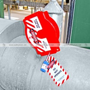 Adjustable Gate Valve Lockout with Small Cutout | E-Square