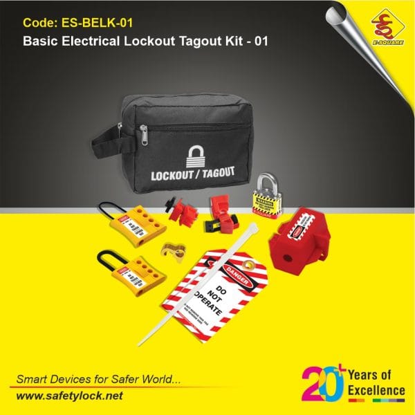 Basic Electrical LOTO Kit for Electrical Equipment Lockout