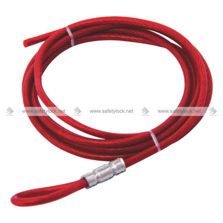 Vinyl Coated Steel Cable with One Side Loop | E-Square