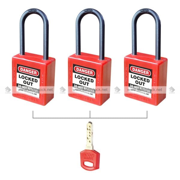 Buy E-Square Series 5 Di-Electric Computer Key Lockout Padlock