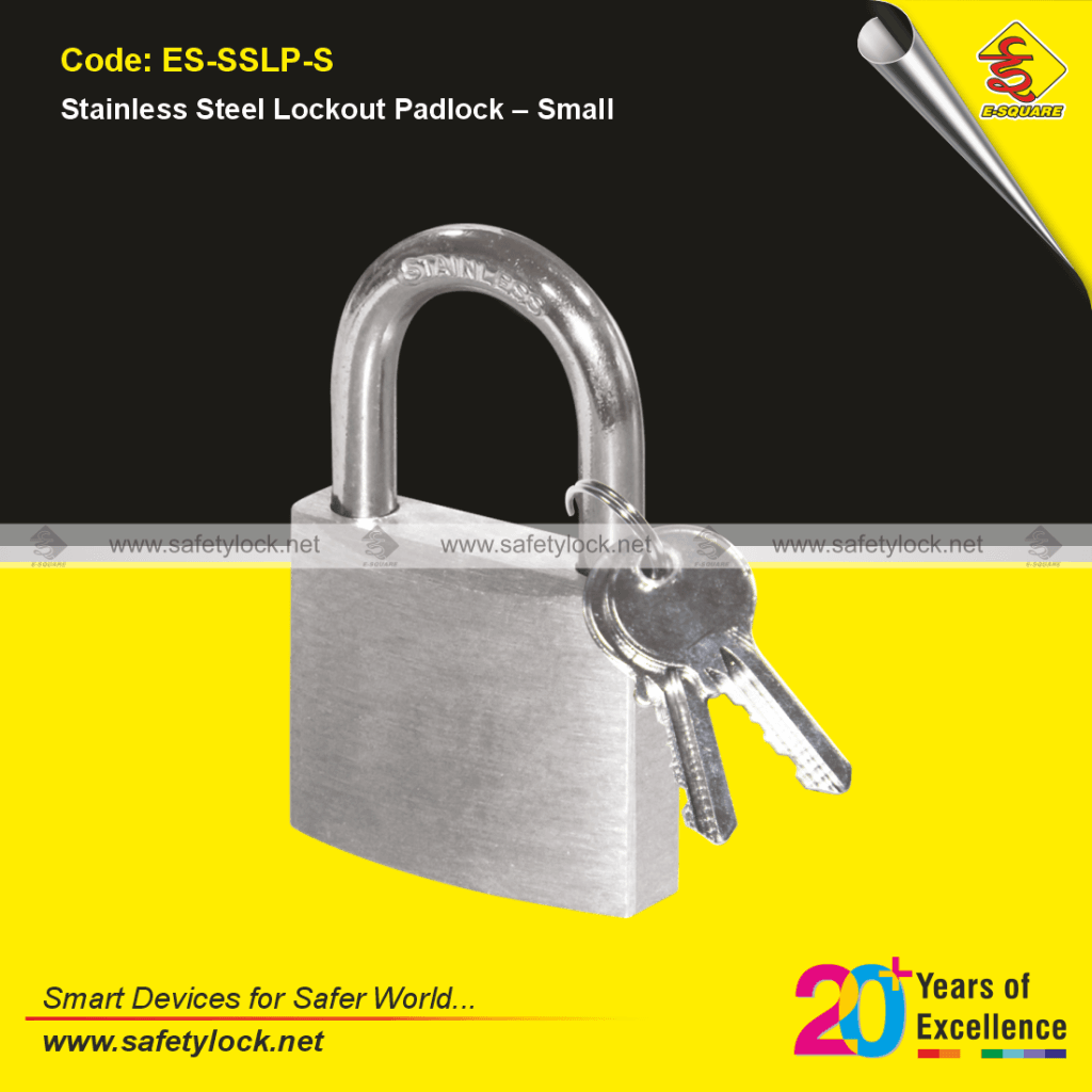Stainless Steel Lockout Padlock - Small | Manufacturer Supplier