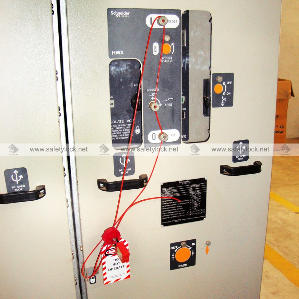 EML with 2-meter Vinyl Coated Steel Cable (Blister Packed)