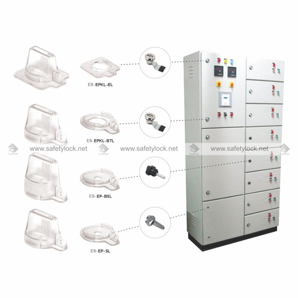 Electrical Panel Bakelite Screw Type Lockout Device | E-Square