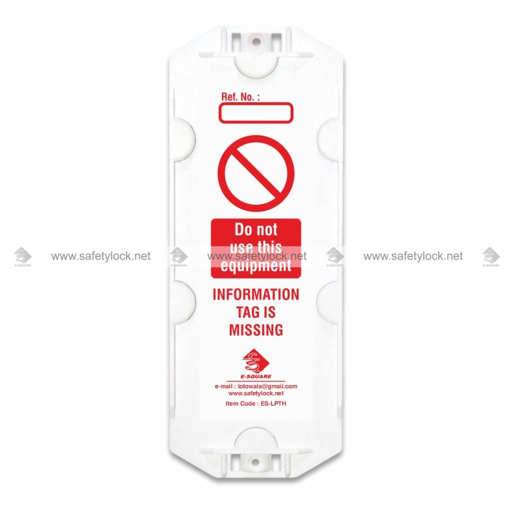 Large Property Scaffolding Tag Holder and Inspections Tags