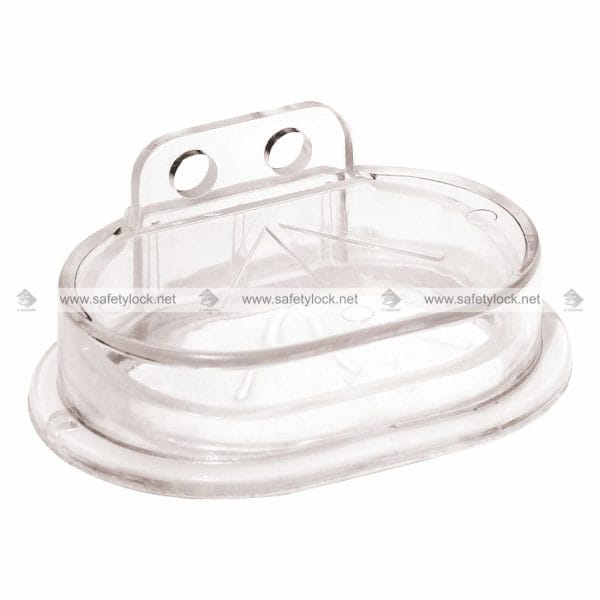 Round Push Button / Lever Switch Lockout on Electrical Panel