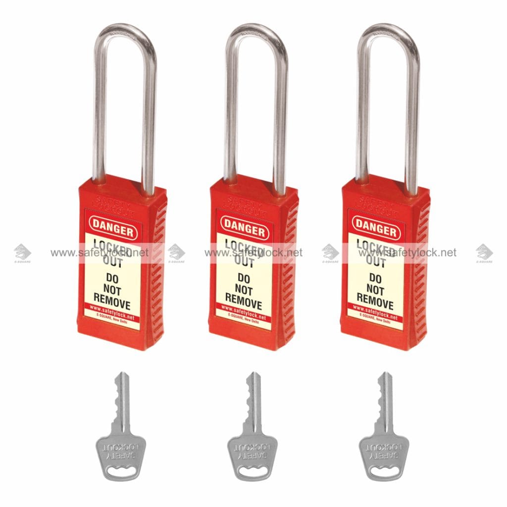 Jacket Lockout Padlock with Long Shackle - JPLS Padlock