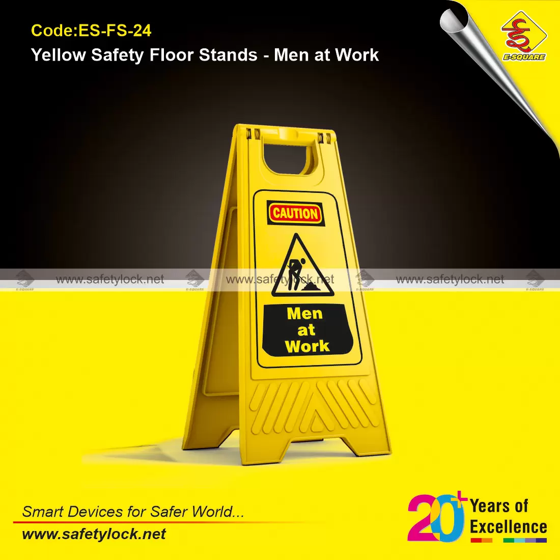 Yellow Men At Work Sign Men At Work Symbol Road Signs | 400mm X 400mm