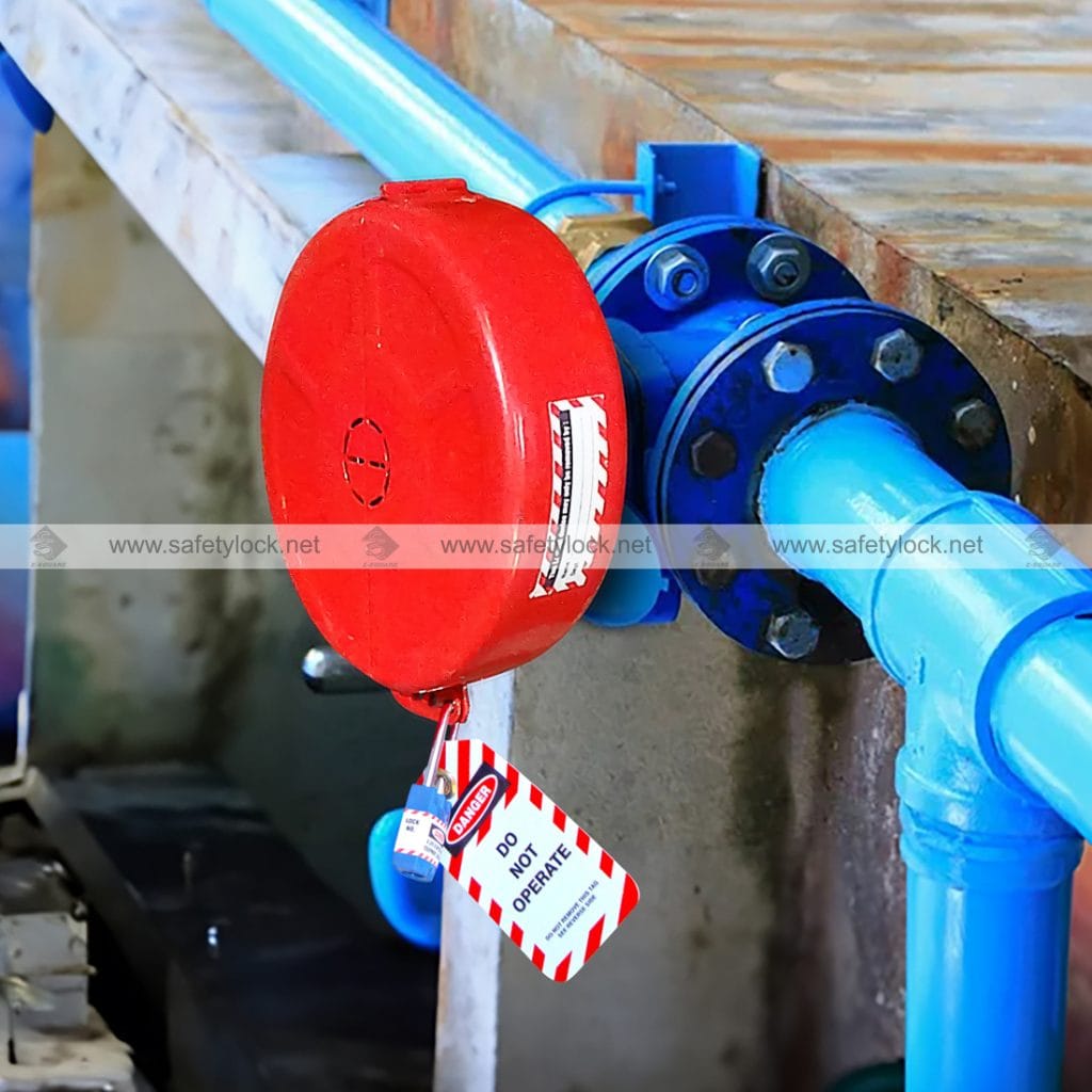Steel / Metallic Gate Valve Lockout - LOTO Manufacturer Supplier