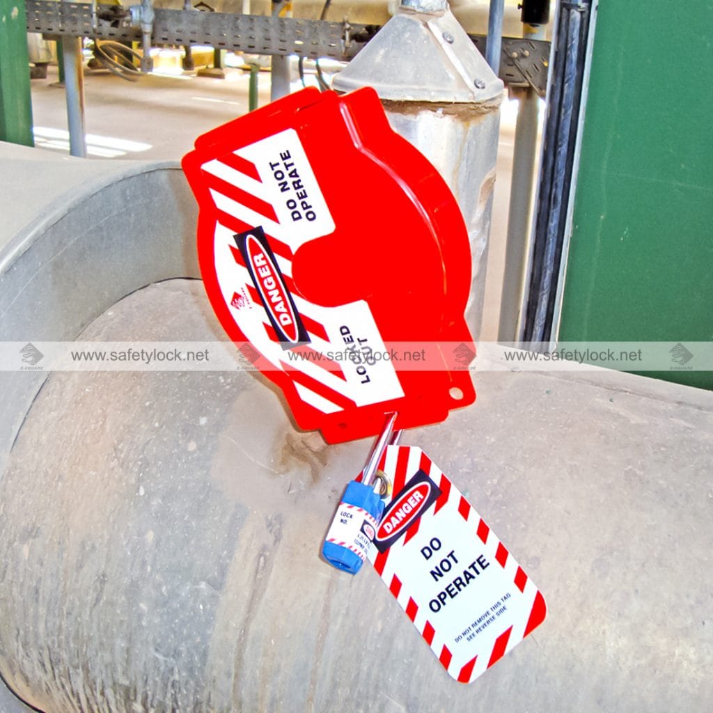 Jacket Lockout Padlock (JPLS) - 1 Lock 1 Key as per OSHA