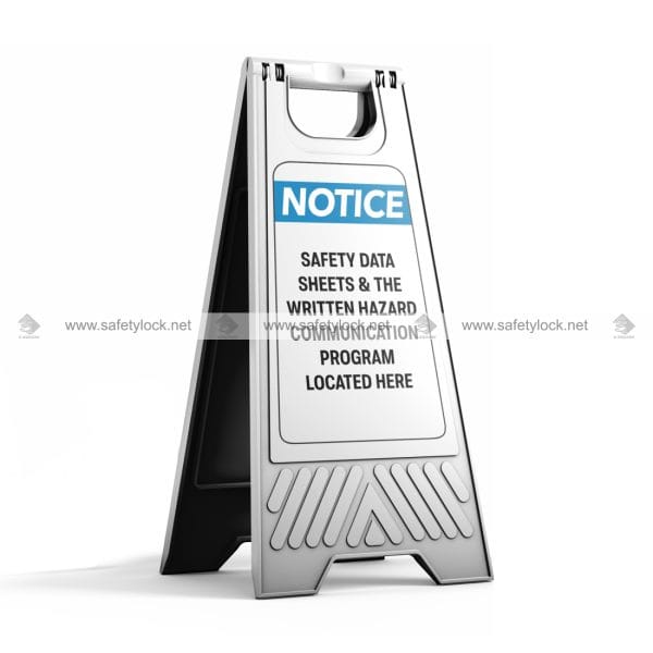 Safety Data Sheet Portable Floor Stand | E-Square Alliance