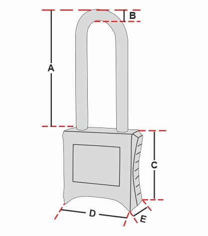 Premier OSHA Standard Lockout Padlock - LOTO Padlock Supplier