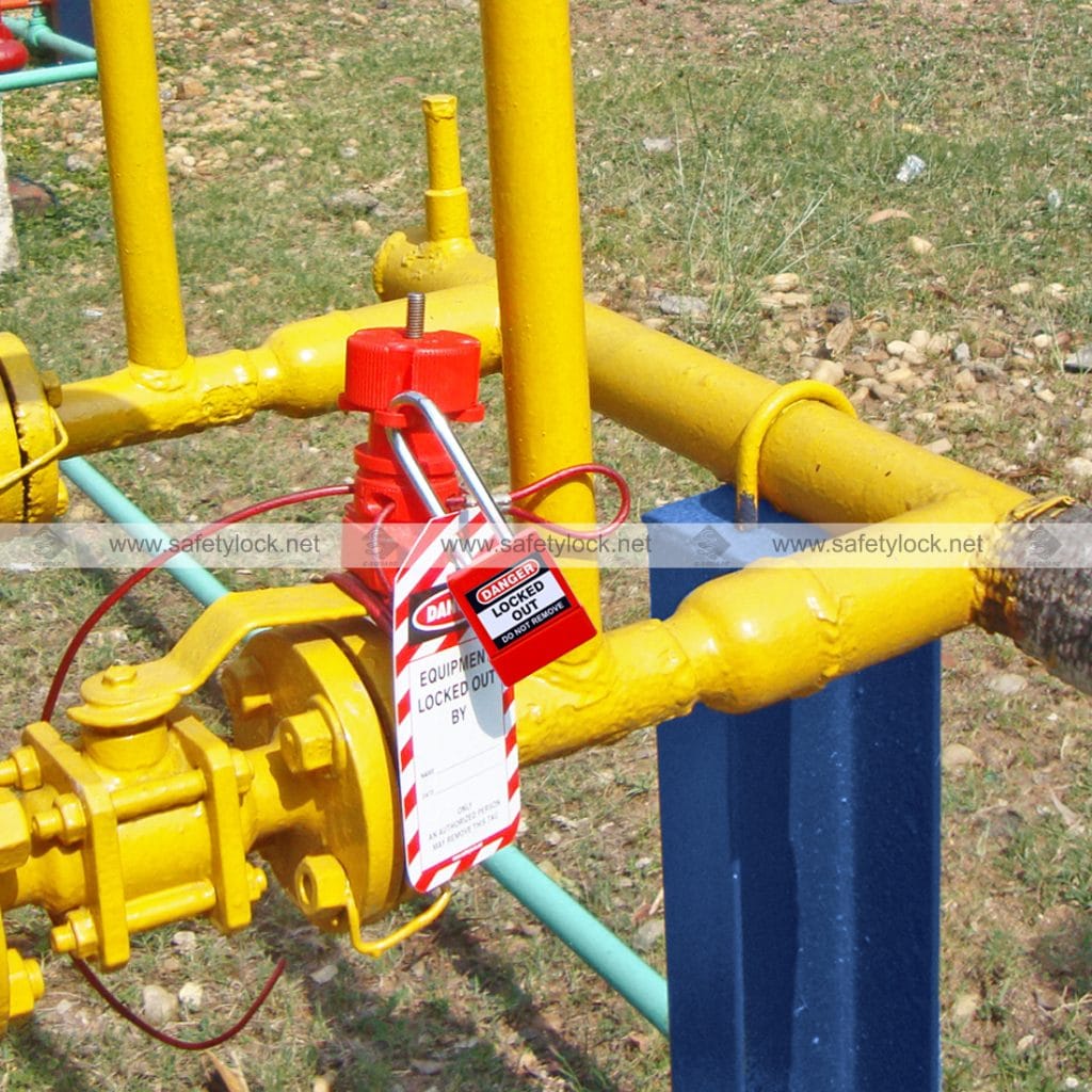 Series 6 Premier LOTO Safety Padlock with Long Steel Shackle