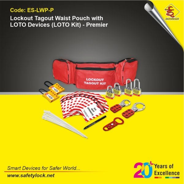 Premier Lockout Waist Pouch - LOTO Kit Supplier | E-Square