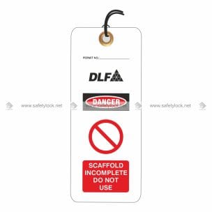 Buy Scaffolding Economy Tags - Scaffold Incomplete do not use