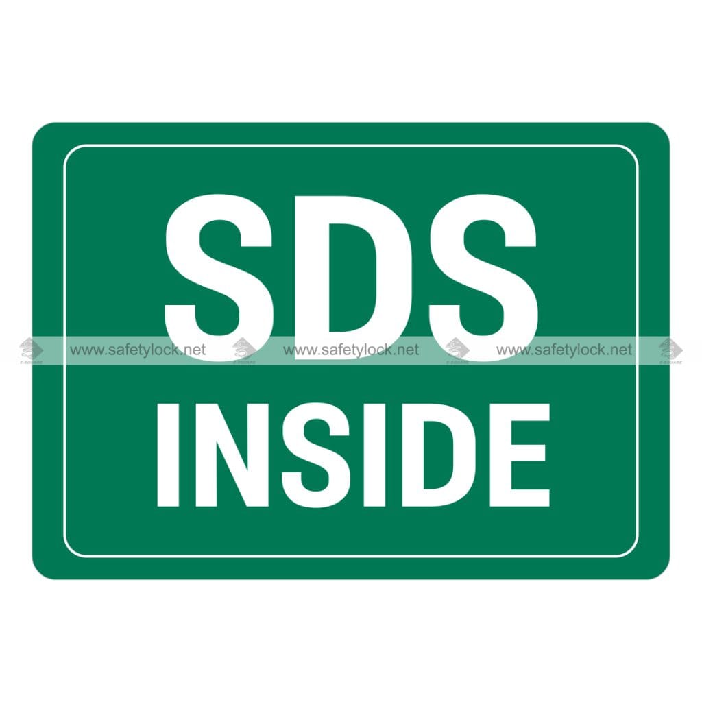 Other MSDS / SDS Signs, Customised MSDS/SDS Signs for Safety