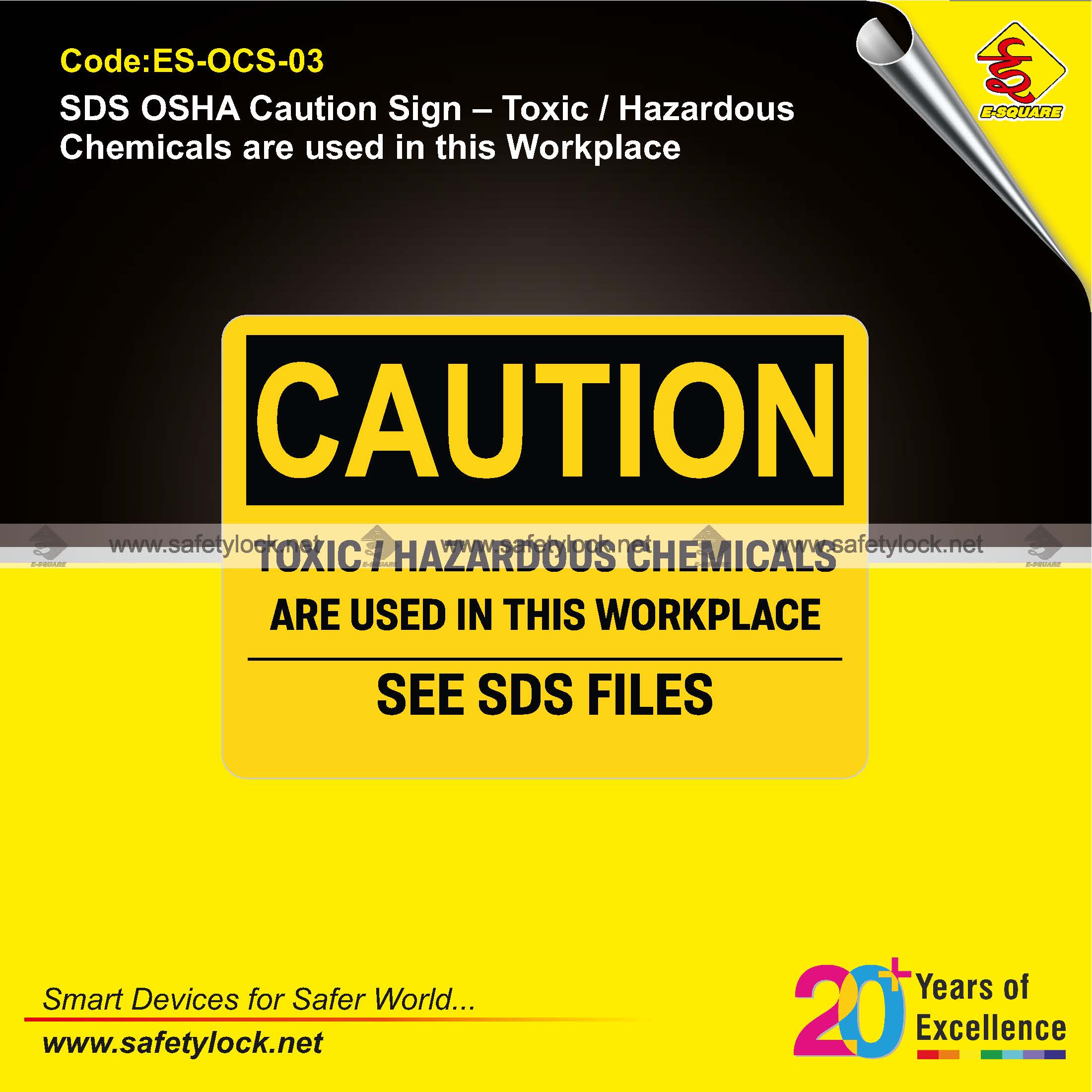 Caution Sign Caution Hazardous Chemicals Chemical Hazard Caution