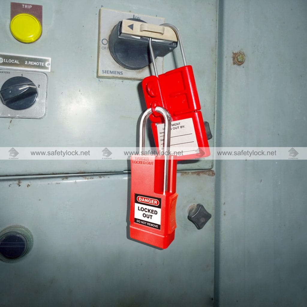 Series 7 Premier LOTO Padlock with Steel Shackle - Key Different
