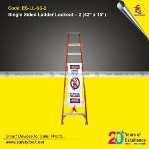 Single Sided Ladder Lockout Cover Large - 42″ x 15″ Size