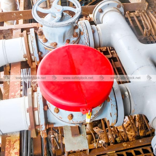 Large Size Gate Valve Lockout Tagout (LOTO) Device 10 to 13 inch
